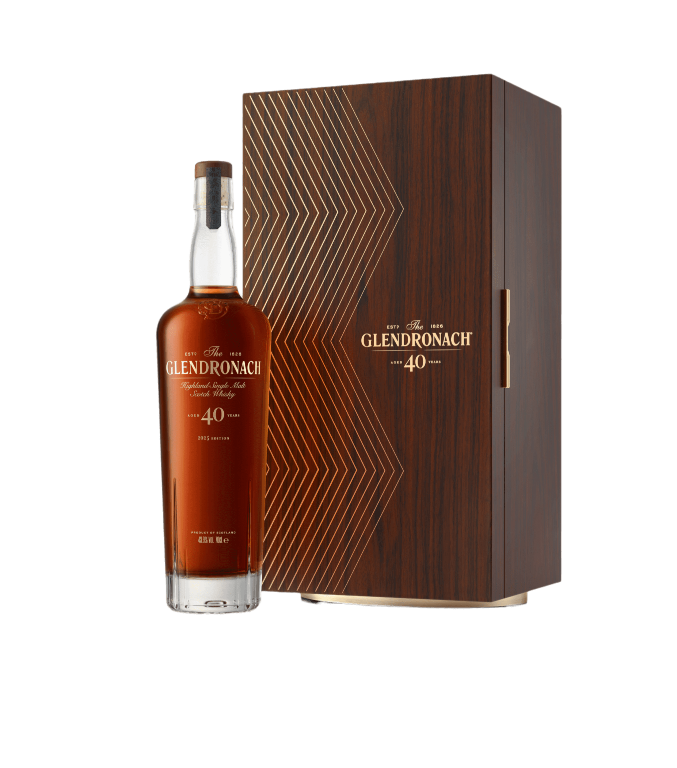 aged 40 years - Glendronach
